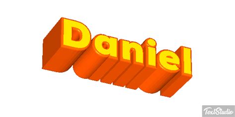 Daniel Name Animated  Logo Designs