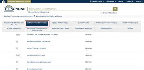 How To Locate The Model Penal Code Heinonline Knowledge Base