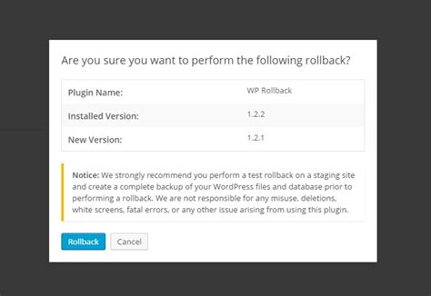How To Roll Back Wordpress Themes And Plugins With Wp Rollback Wp Daily Themes