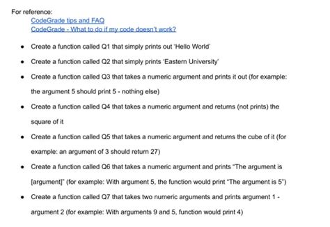 Program To Implement Functions In Python Assignment Solution