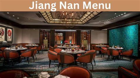 Jiang Nan Menu Dishes Locations And Reviews In The Philippines