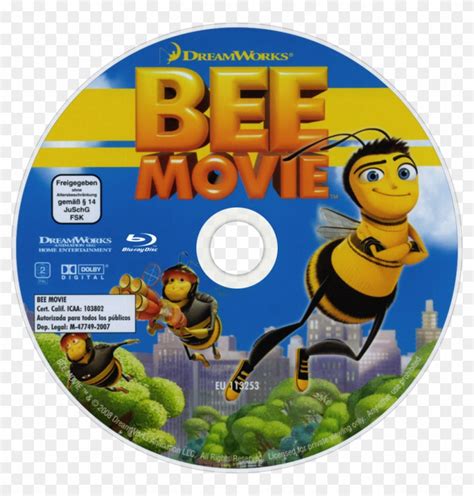 Bee Movie Bluray Disc Image Bee Movie Dvd Clipart 788219 Pikpng