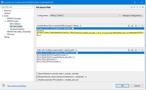 RTOS MSP430F5529 RTOS Labs To Study With CCS 9 0 MSP Low Power Microcontroller Forum MSP