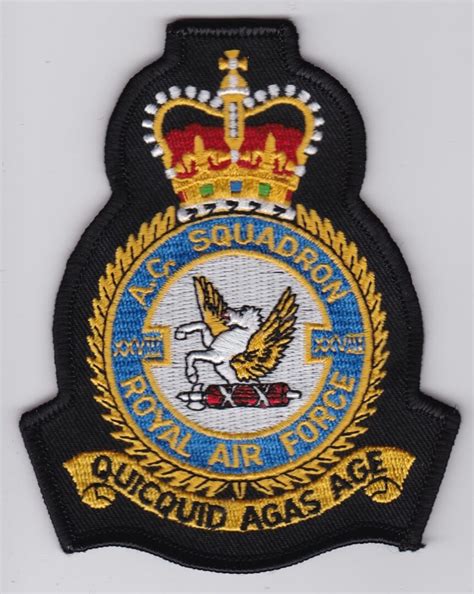 Raf Patch 28 Ac Squadron Royal Air Force Crest Patch Merlin Tactical