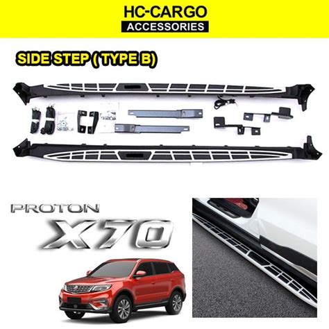 Proton X Side Step TYPE B Running Board Side Step Can Iinstallation Lazada