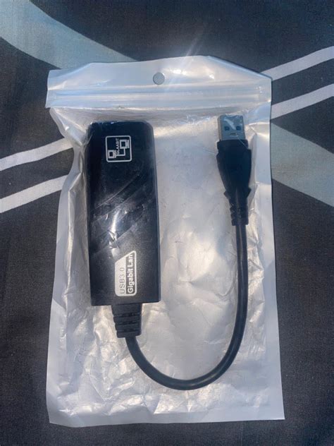 Usb To Ethernet Cable Computers Tech Parts Accessories Cables Adaptors On Carousell