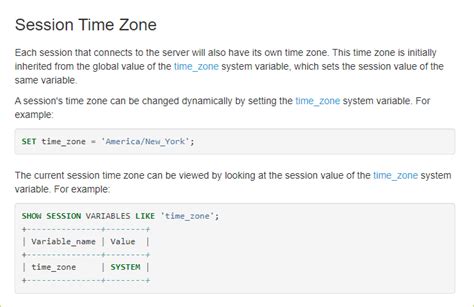 mariadb default time zone my cnf 올바른 방법