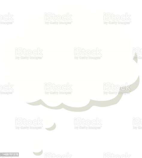 Flat Color Illustration Cartoon Mind Bubble Stock Illustration Download Image Now Art