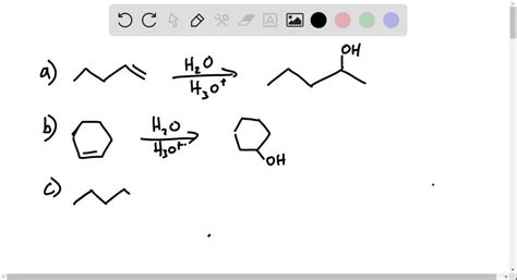 Hydration Of 2 Methyl 1 Propene With H2o H2so4 Give… Solvedlib