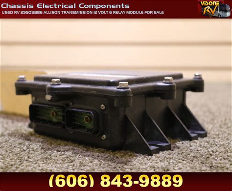 Rv Chassis Parts Used Rv 29509886 Allison Transmission 12 Volt 6 Relay Module For Sale Chassis
