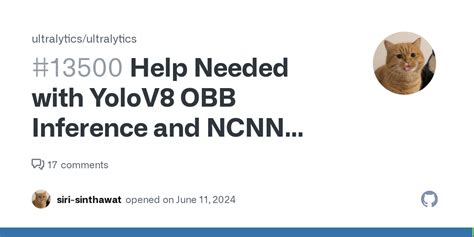 Help Needed With Yolov8 Obb Inference And Ncnn Model Integration