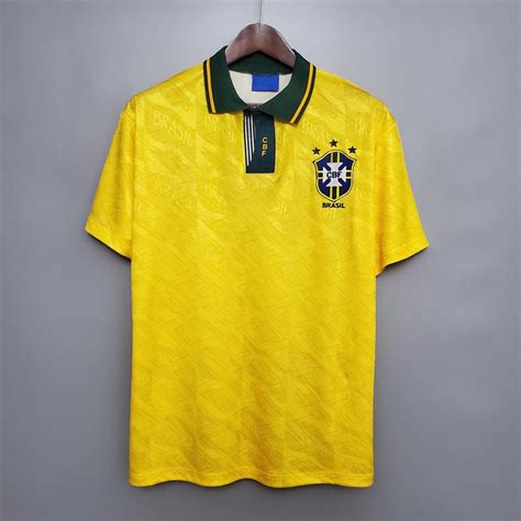 Brazil 1992 Jersey Adult Custom All Sizes Brazil Soccer Jersey