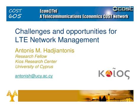 Pdf Challenges And Opportunities For Lte Network Managementcost Tmit Bme Hu Pss2011 Repo Data