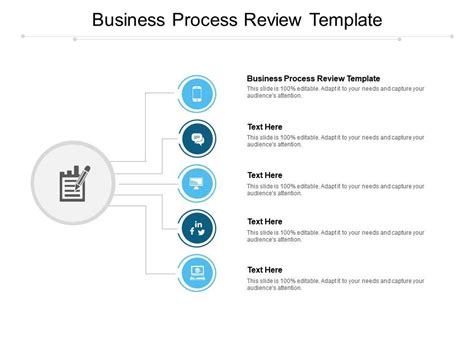 Business Process Review Template Ppt Powerpoint Presentation Icon