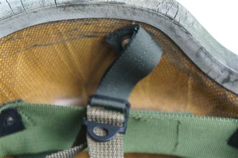 Us Military Pasgt Ballistic Combat Helmet Large Chin Strap Liner No