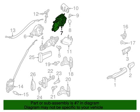Genuine Lock Assembly For 2014 2022 Land Rover Range Rover Sport Land
