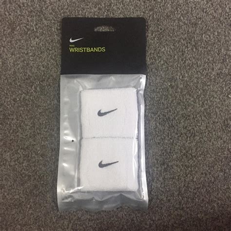 Nike Wristband Adult One Size White Colour Depop