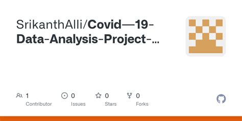 GitHub SrikanthAlli Covid Data Analysis Project Using Python