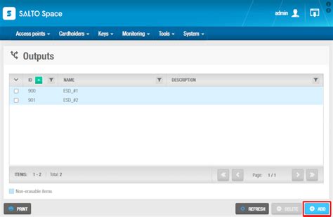 Outputs In Salto Space Salto Support