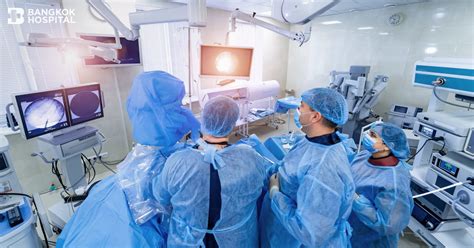 ការវះកាត់មហារីកសួត Endoscopic Bangkok Hospital Headquarter