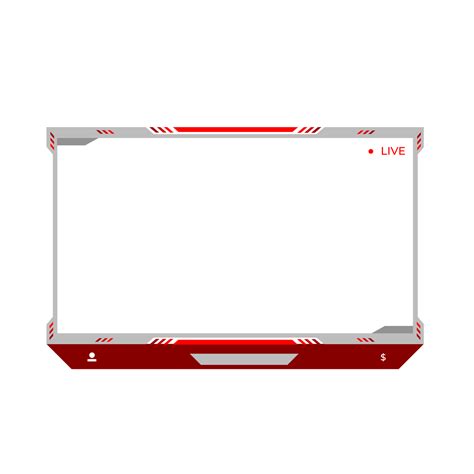 Online Gaming Screen Panel And Border Design For Gamers Png