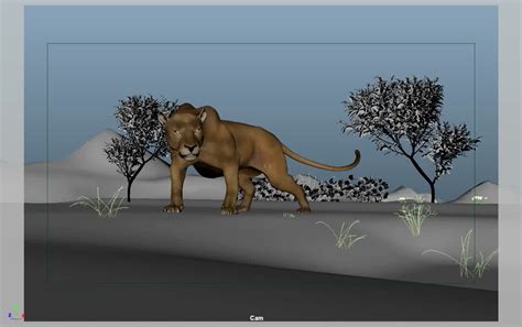 Vahid Naghdi On Linkedin A Lion Which Trying To Hunt Wip