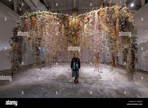 11022025 London Uk Artist Rebecca Louise Law Poses With Her Dried
