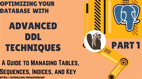Optimizing Sql Database With Ddl Techniques Practical Guide To Managing Tables And Constraints