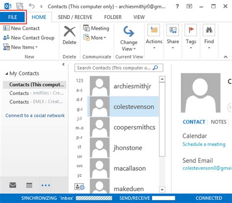 How To Easily Convert MSG Contacts To VCF File