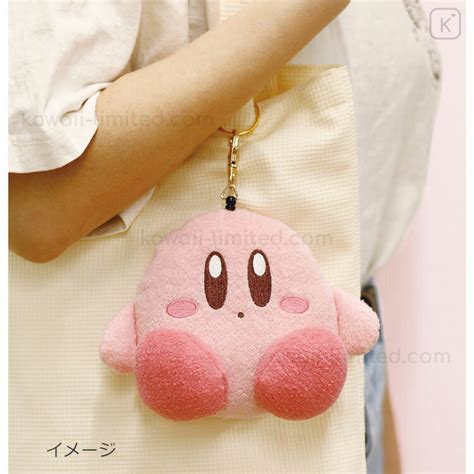 Japan Kirby Face Shaped Pass Case Kirby Kawaii Limited