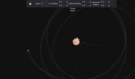 Solar System Simulator Python