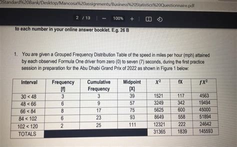 Solved To Each Number In Your Online Answer Booklet Eg 26