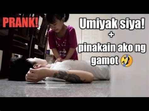 I Passed Out Prank On Daughter Emotional Youtube