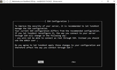 How To Install Yunohost On Racknerd Vps Running Debian 11