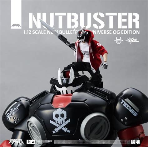 Bulletpunk Teq63 Nutbuster Mecha Suit And Pilot 1 12 Scale Figure Two Pack
