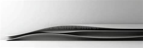 Abstract Minimalist Design With Flowing Lines And Curved Shapes Stock Image Image Of Motion