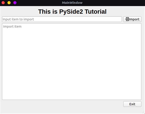 Pyqt Pyside2 教程 6 基礎物件介紹 Label Button Edit 麦当