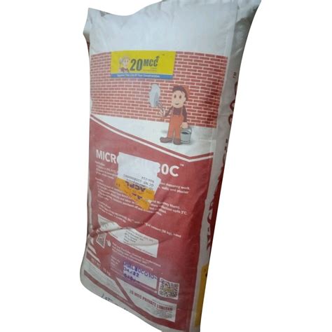 15kg Micronsil 30 C Waterproofing Plaster Admixture For Construction