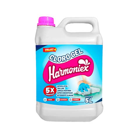 Clorogel Harmoniex 5 Litros Casa Do Papel