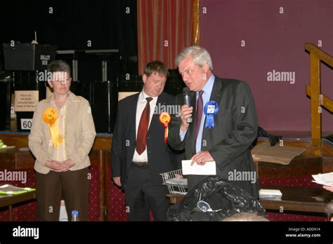 The Declaration Of The Result In The Eddisbury Constituency During The