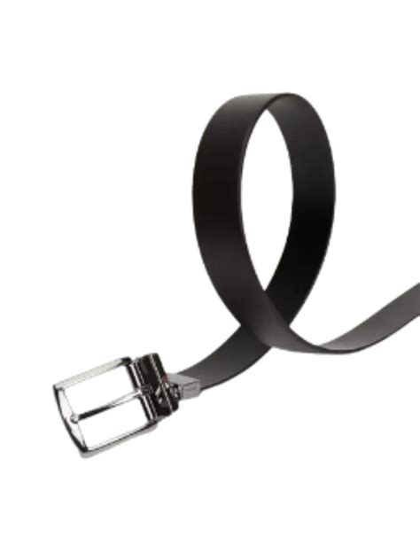 Tommy Hilfiger เข็มขัดผู้ชาย สีดำ ของแท้ 100 Central Online