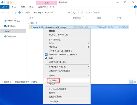 java openjdk 11 のインストール windows10 jetブログ