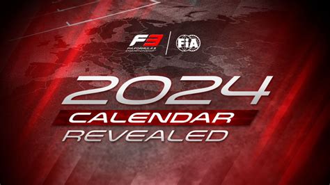 2024 Fia Formula 3 Calendar Announced