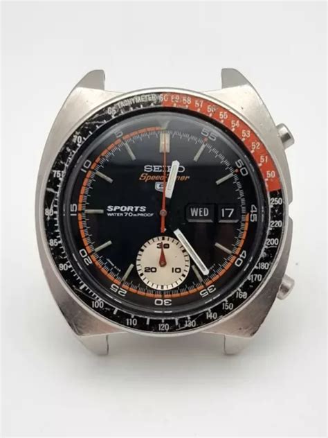 Seiko Speedtimer 5 Sports 6139 6030 Chronograph Watch Jdm Spares Or