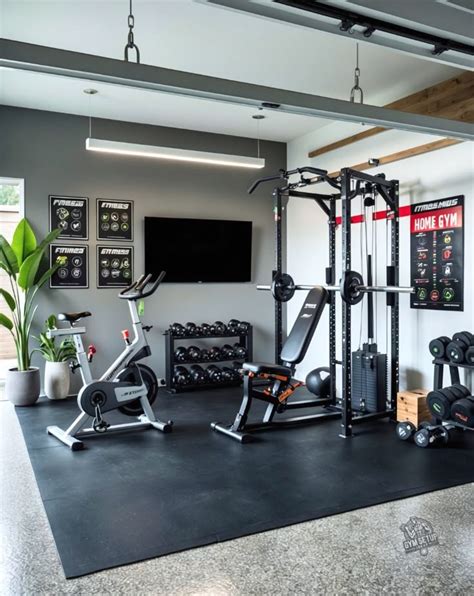 Transform Your Garage Into A Functional And Stylish Home Gym Gym