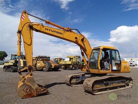 1997 Hyundai 180lc 3 Hydraulic Excavator 27 In Tbg 48 In And 24 In
