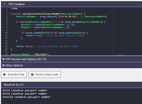 How To Validate A Canadian Passport Number Format In Php Athenalinks