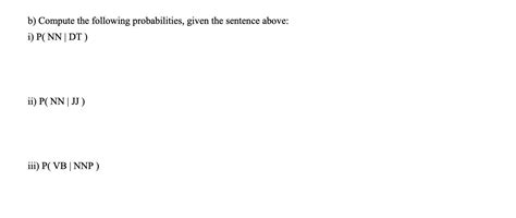 solved question 3 8 marks use the following part of speech