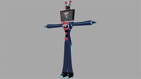 A 3d Model Of Vox I Made R Hazbinhotel