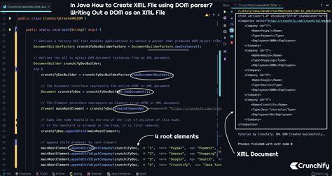 In Java How To Create Xml File Using Dom Parser Writing Out A Dom As An Xml File • Crunchify